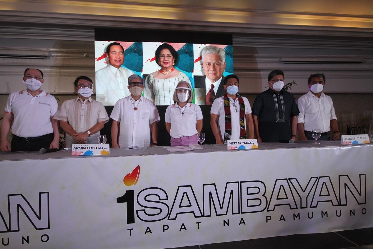 1Sambayan names possible candidates for 2022 elections | PLN Media