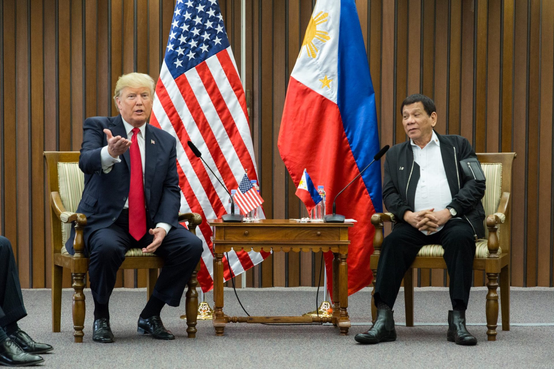 Philippine defence chief announces review of military alliance with US ...