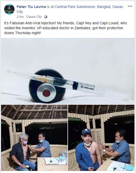 DOH to file case against Fabunan antiviral injection inventors | PLN Media