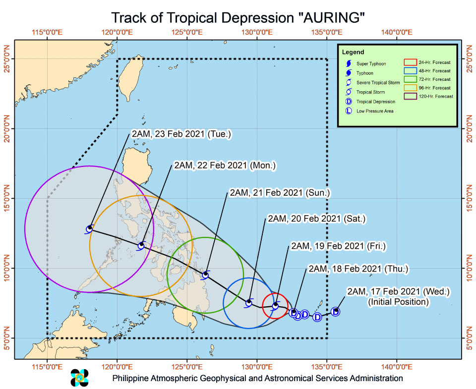 Auring intensifies into Tropical Storm - Pagasa | PLN Media