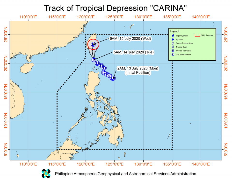 Carina brings flood, minor landslide in northern Philippine provinces ...