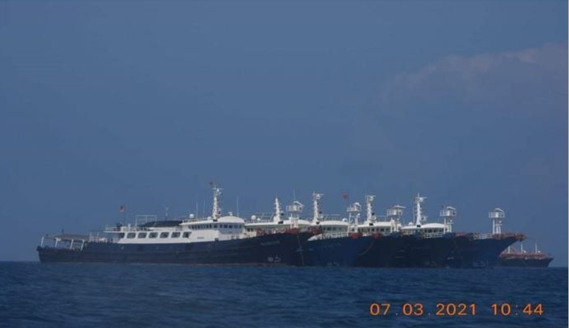 Chinese militia vessels still in Julian Felipe reef | PLN Media
