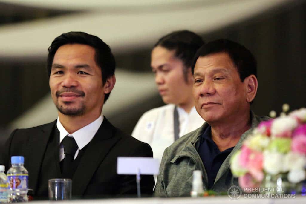 Duterte calls Pacquiao 'punch-drunk' over corruption allegations | PLN ...