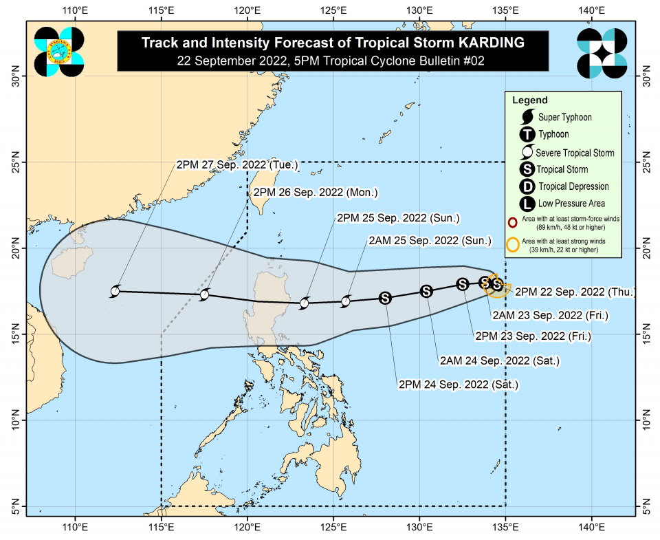 "Karding" intensifies into a tropical storm | PLN Media