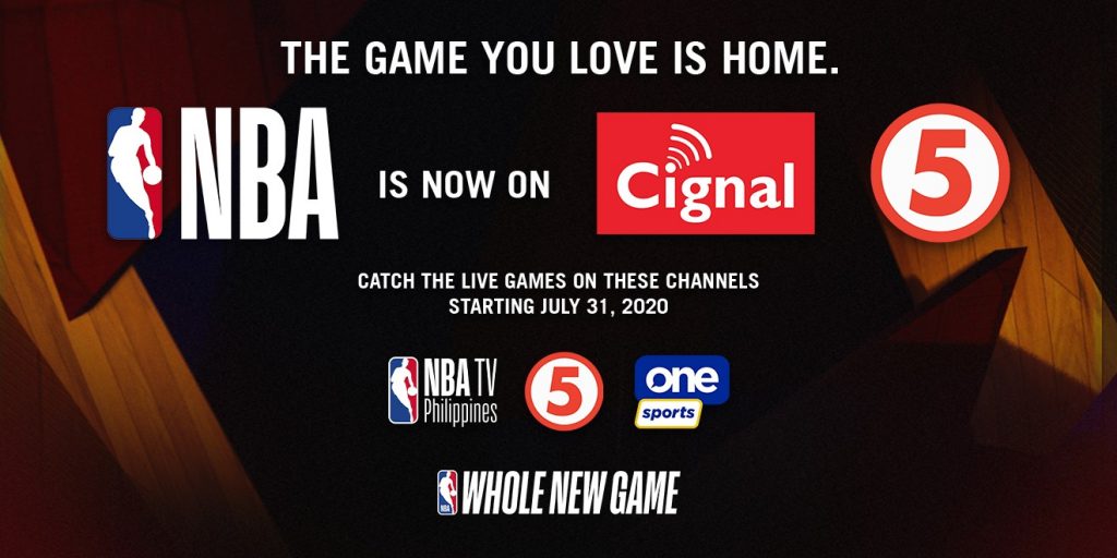 NBA finds home in Philippines with Cignal, TV5 | PLN Media