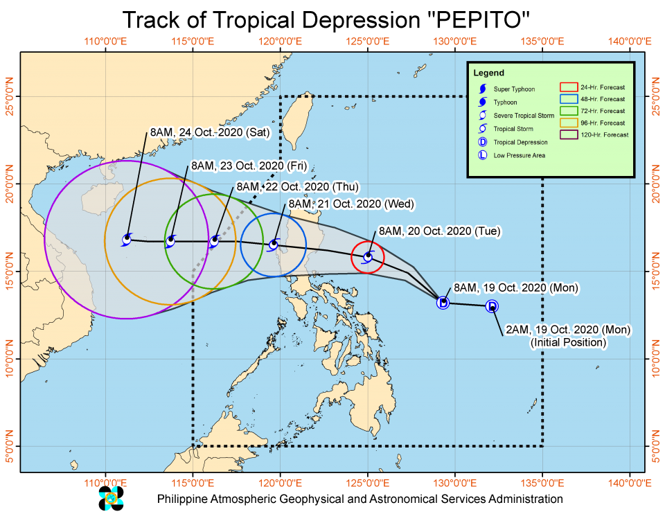Pepito slightly intensifies; 8 provinces under signal no.1 | PLN Media