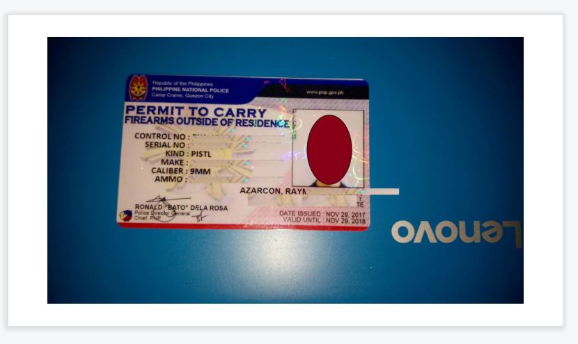 Permit to carry guns now up to 10 years | PLN Media