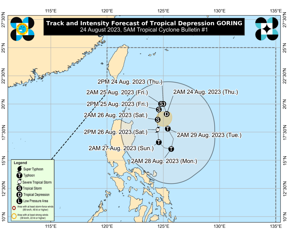 Tropical Depression Goring to bring heavy rainfall | PLN Media