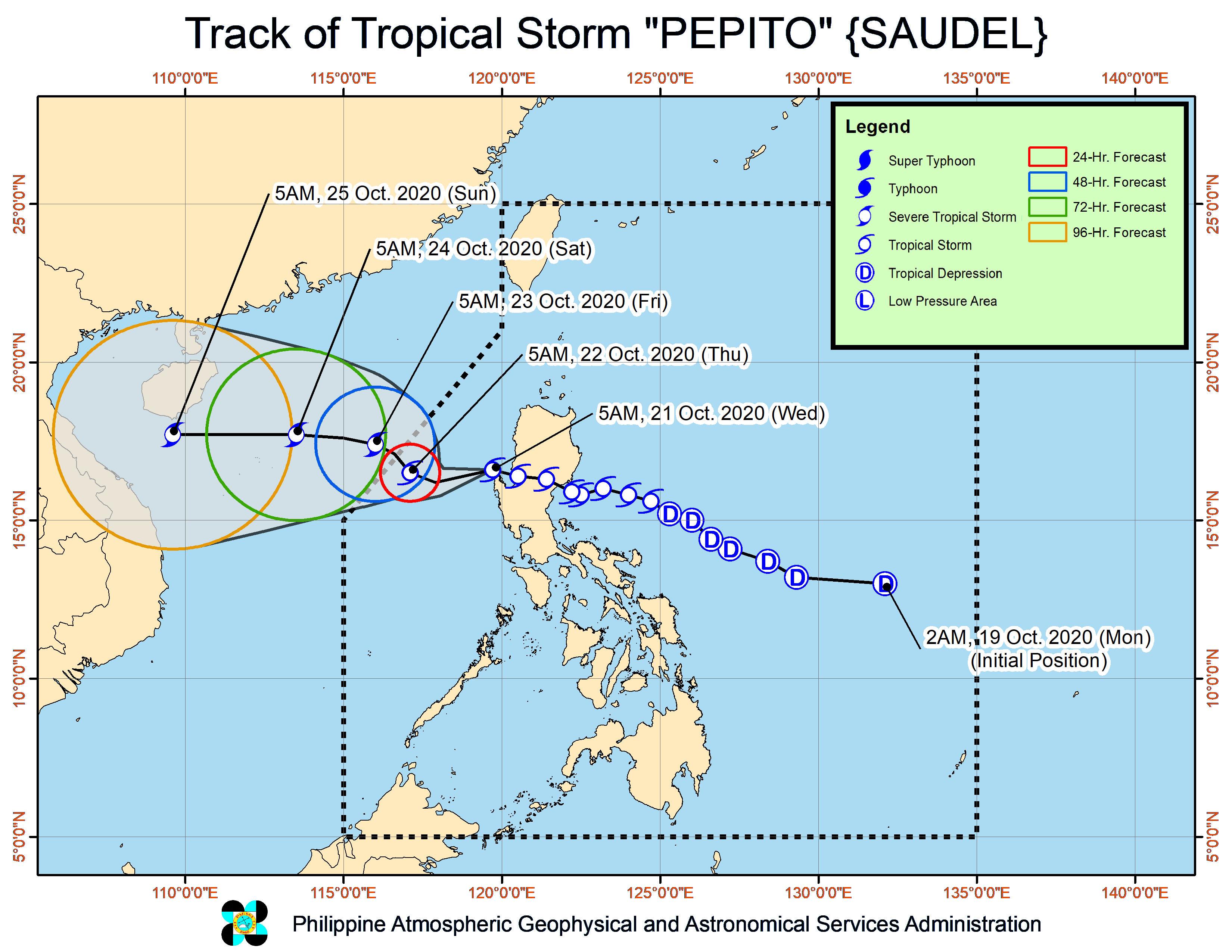 Tropical Storm Pepito now over West Philippine Sea | PLN Media