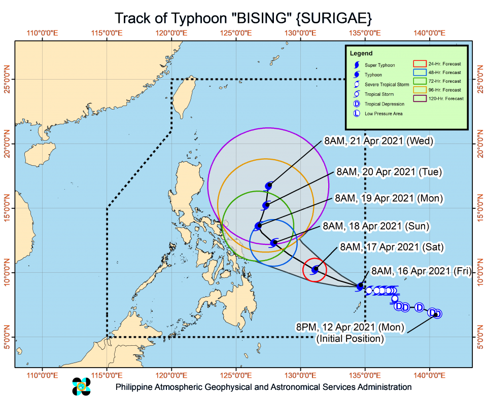 Typhoon Bising to affect Eastern Visayas and Bicol Region | PLN Media