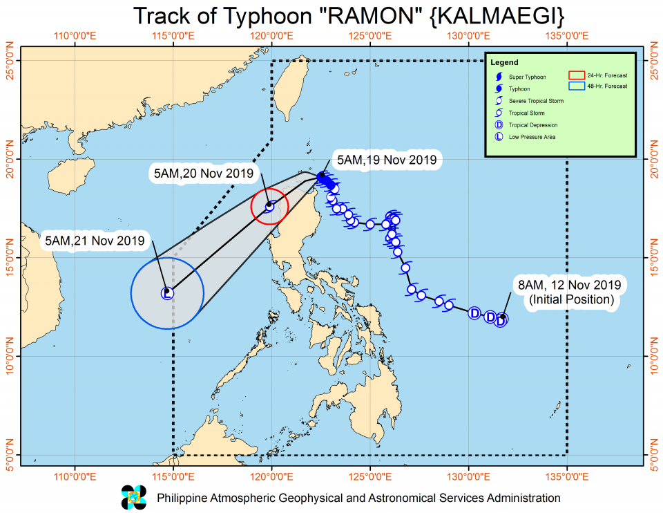 Typhoon Ramon intensifies, signal no.3 raised in North of Cagayan | PLN ...
