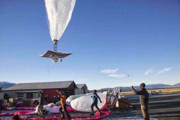 Google internet balloons to launch over Indonesia, California and ...